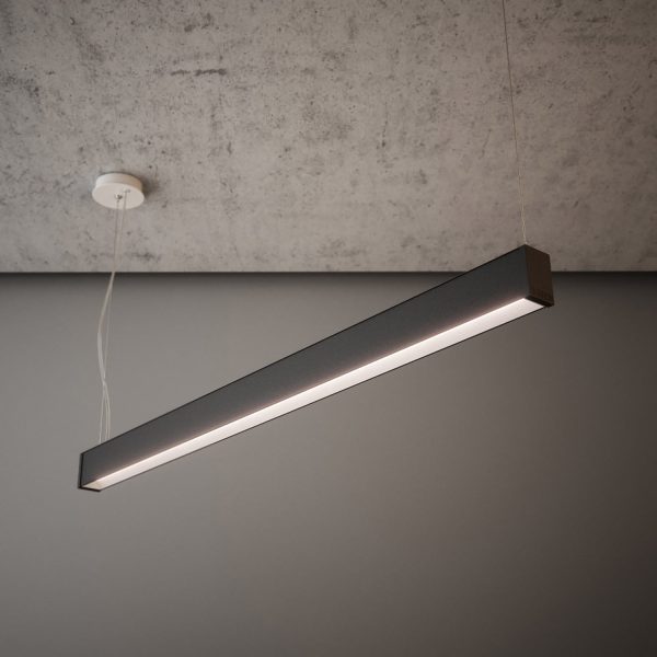 SLIM C IP67 SUS Suspended LED Profile By Darkon Architectural Lighting